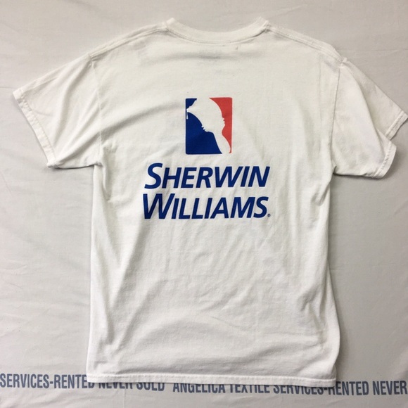 Vintage | Shirts | New Sherwin Williams Drip Logo Tee Shirt Xl | Poshmark